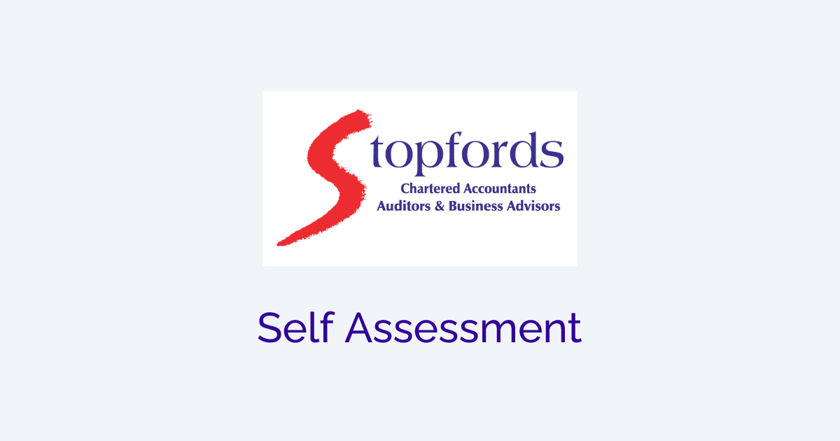 Self-Assessment | Self-Assess Service Mansfield | Stopfords